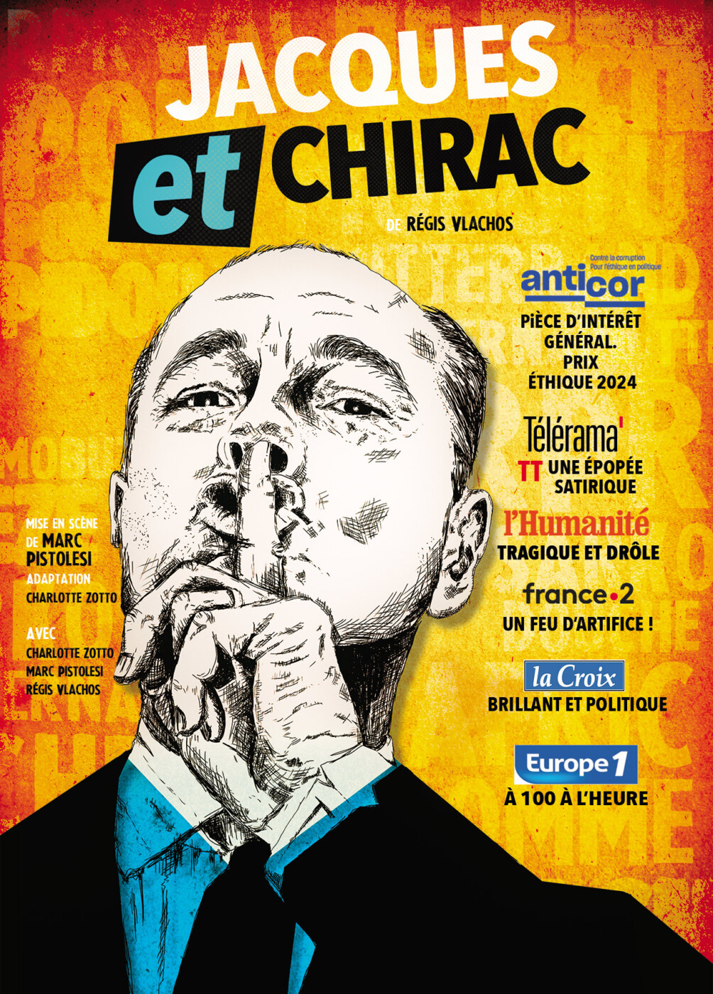 Jacques et Chirac - Théâtre de Lunéville